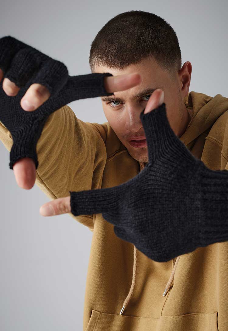 Fingerless Gloves BC491 - The Work Uniform Company