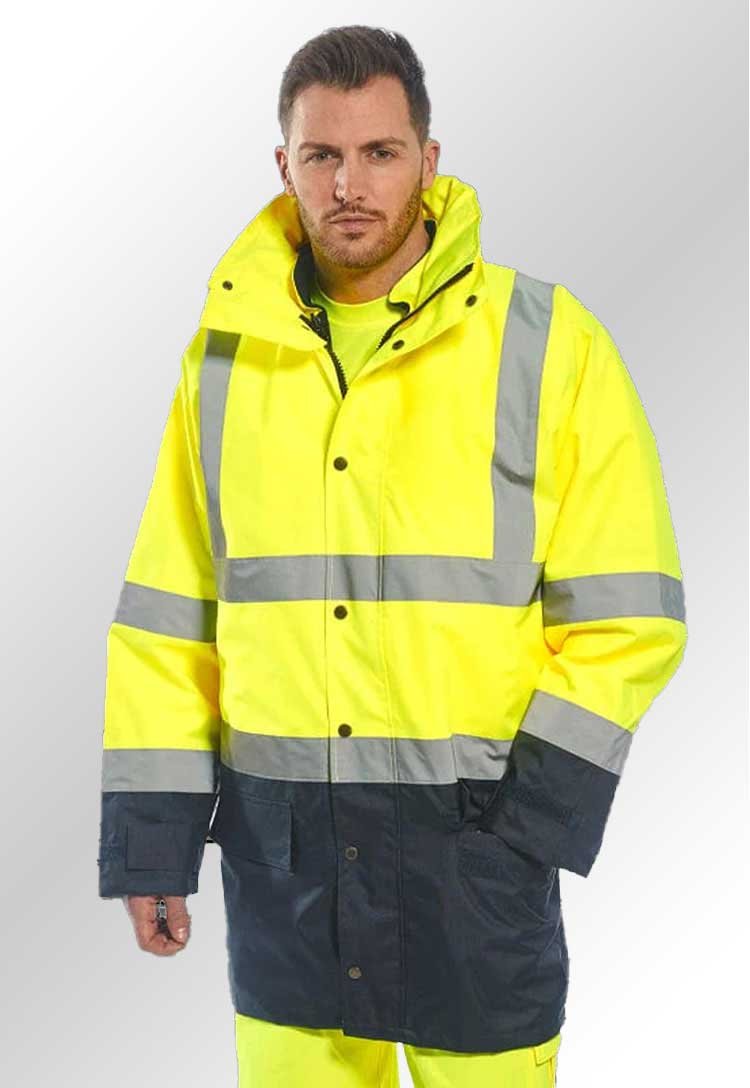 Hi Vis Executive Jacket 5 in 1 S768 – The Work Uniform Company