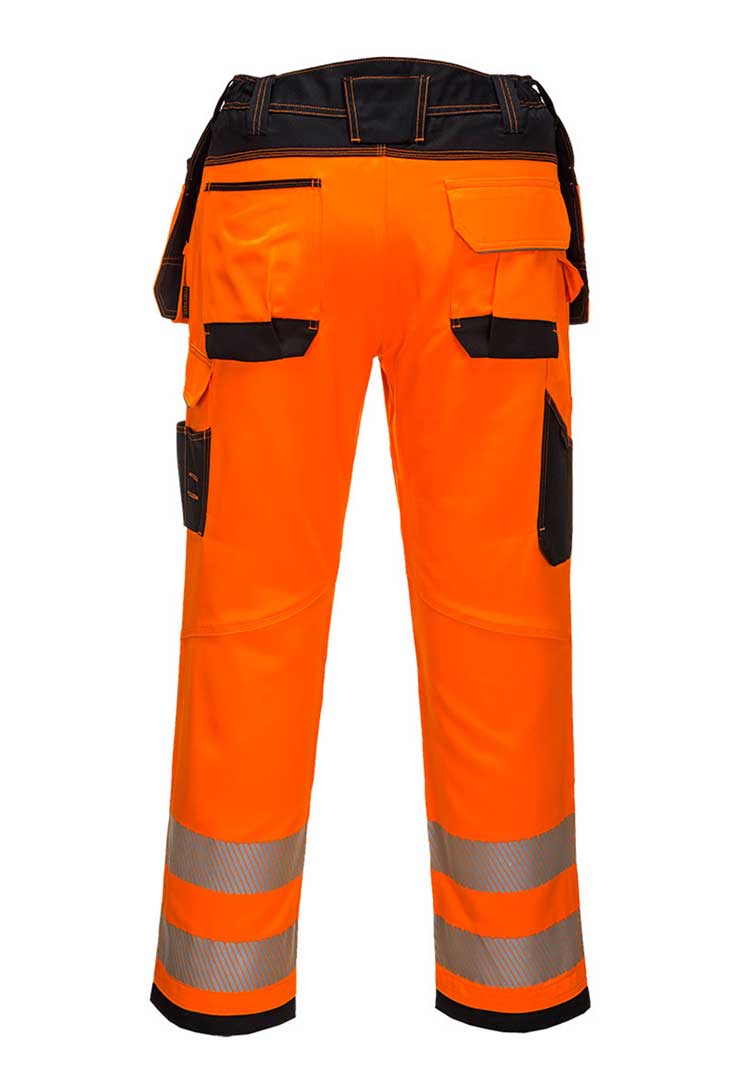PW3 Hi-Vis Holster Pocket Work Trousers T501 - The Work Uniform Company