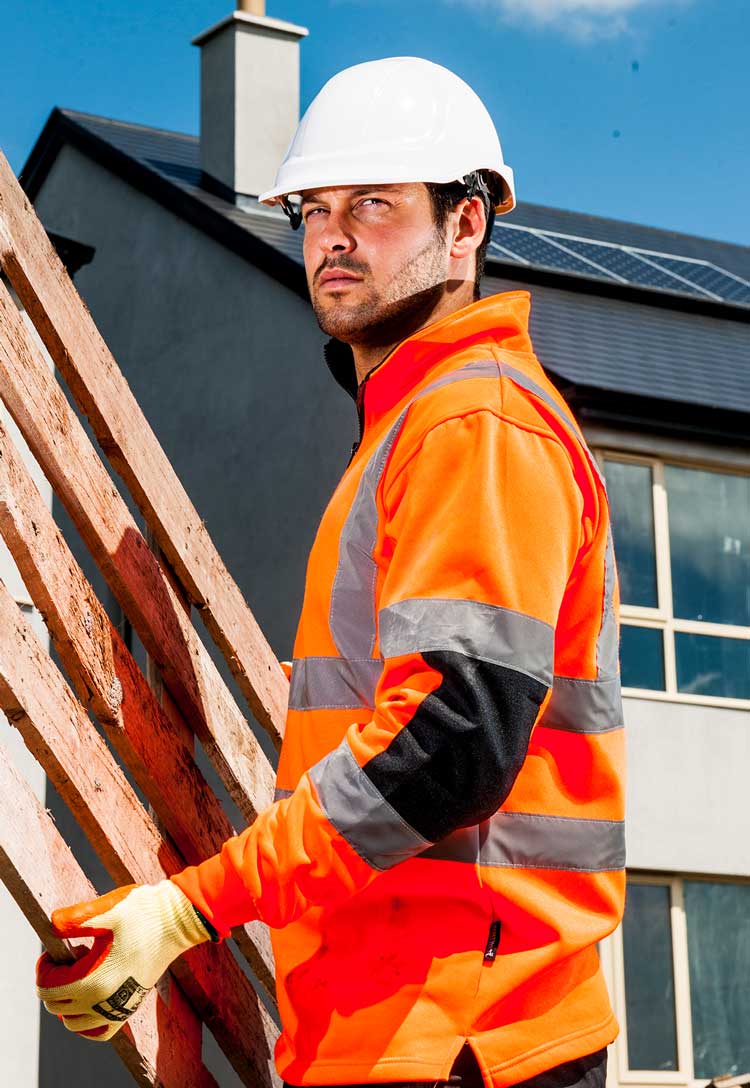 Hi Vis Xenon Rugby Shirt B308 – The Work Uniform Company