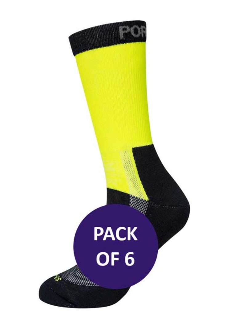 Lightweight Hi-Visibility Socks – The Work Uniform Company