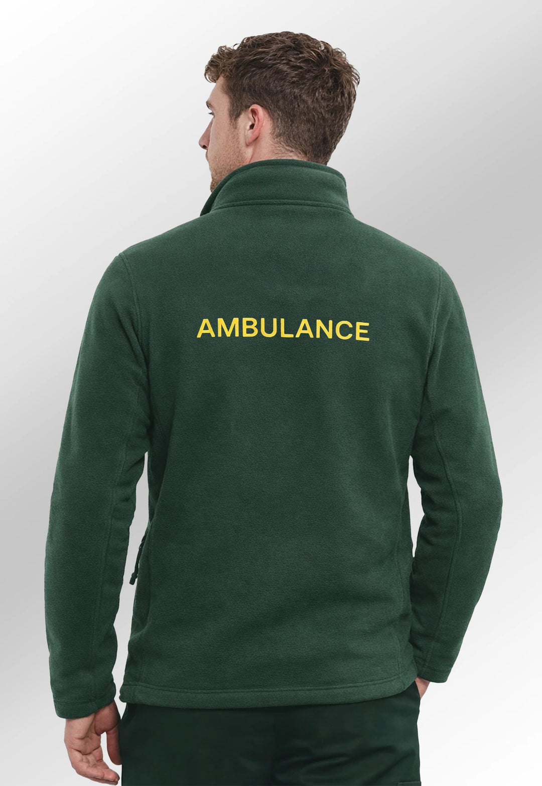 Ambulance Russell Quarter Zip Fleece with Logos – The Work Uniform Company