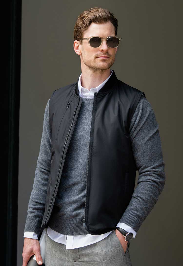 Maine Padded Gilet N115M | Nimbus – The Work Uniform Company