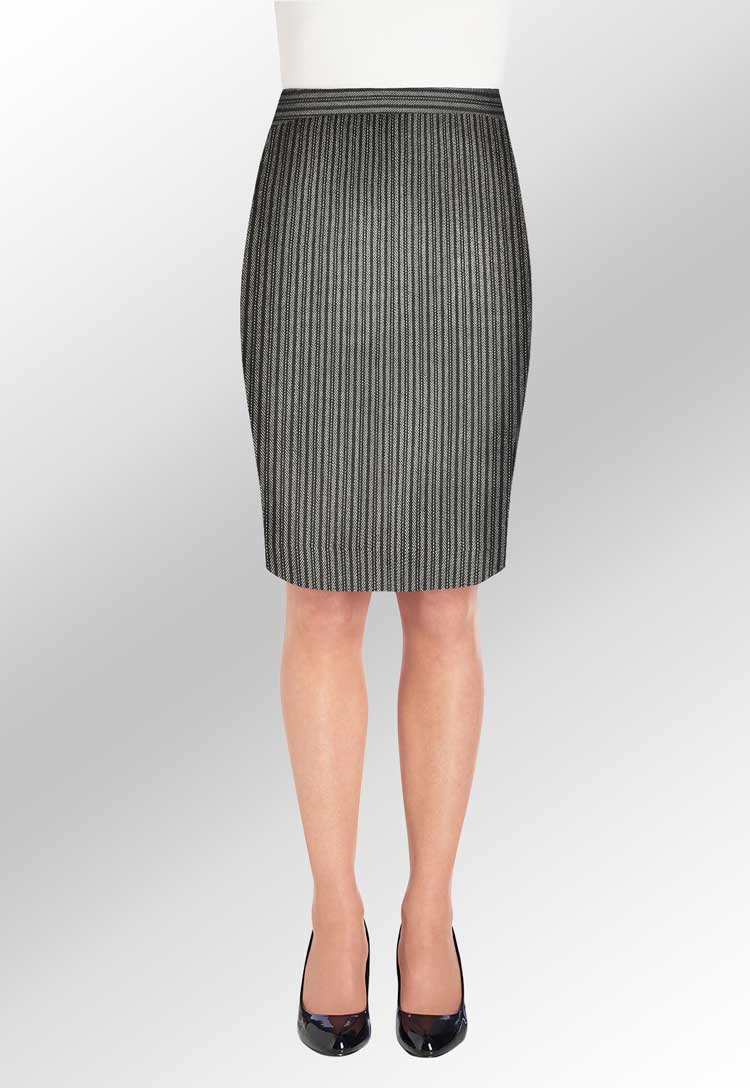 Morning Stripe Funeral Skirt – The Work Uniform Company