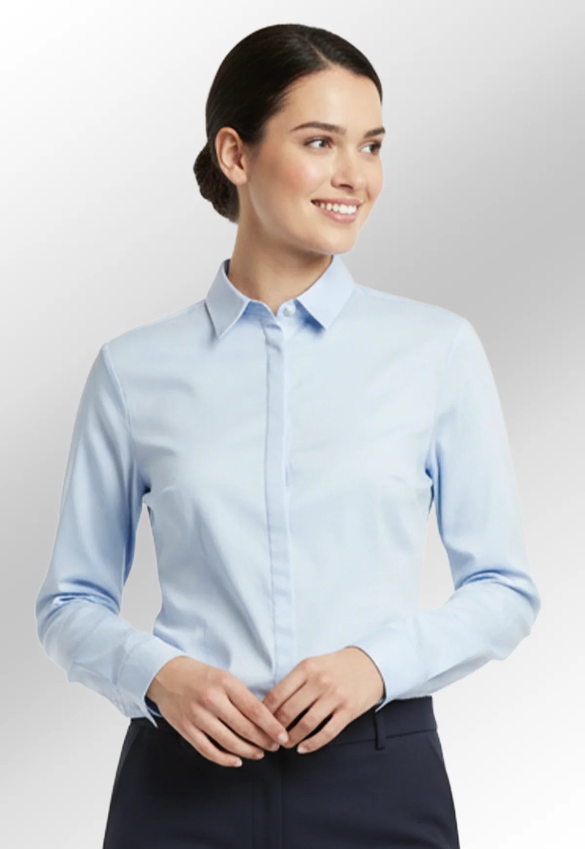 Disley Orla Ladies Uniform Blouse - The Work Uniform Company