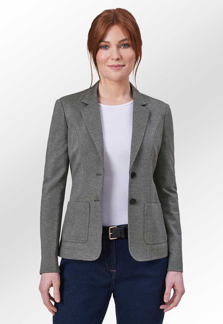 Brook Taverner Libra Slim Fit Jersey Stretch Jacket – The Work Uniform ...