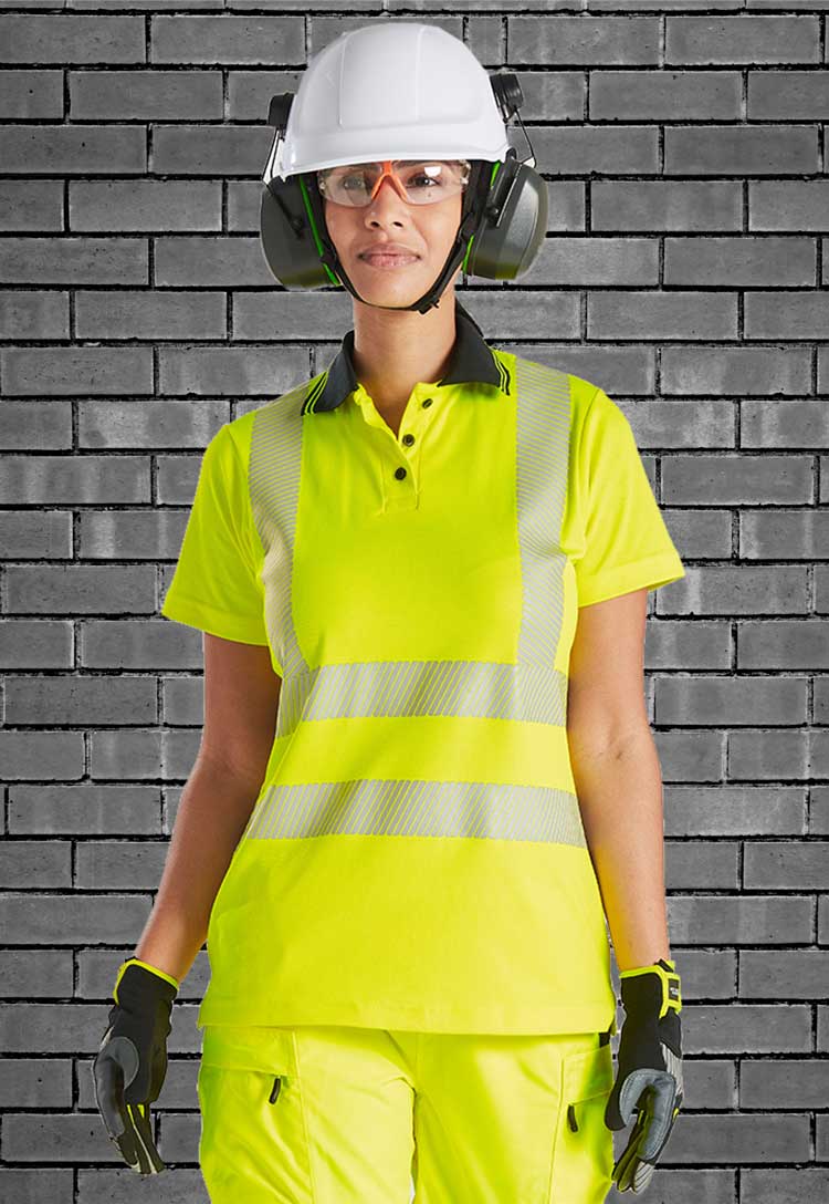 Women's Pro Polo Shirt - Ioma Workwear – The Work Uniform Company