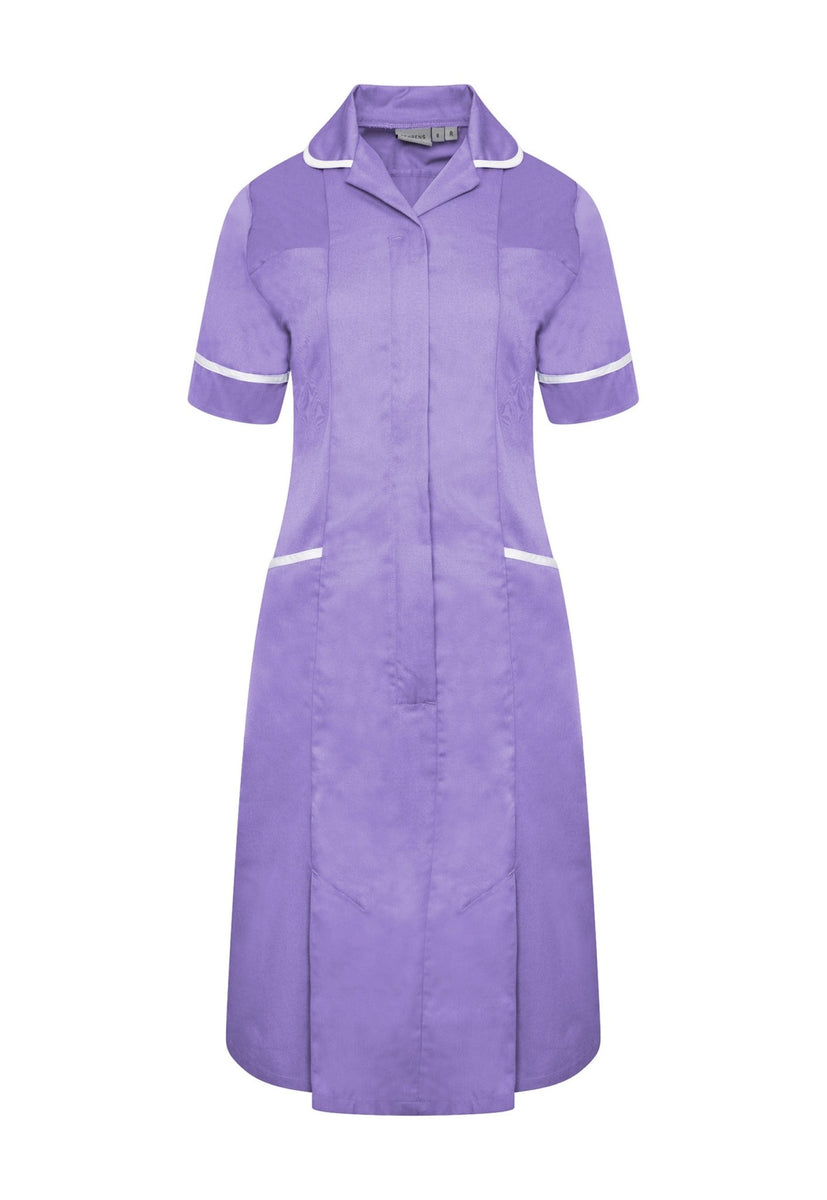 Lilac or Purple Nurse Dress - The Work Uniform Company